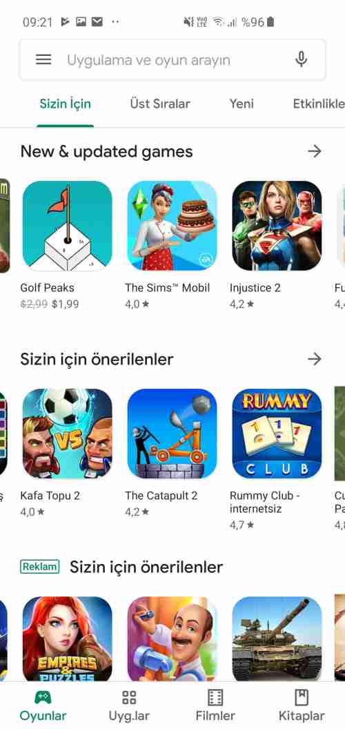 Google Play Store Yeni Materyal Tasarımı Herkese Açıldı - Tosunkaya.com